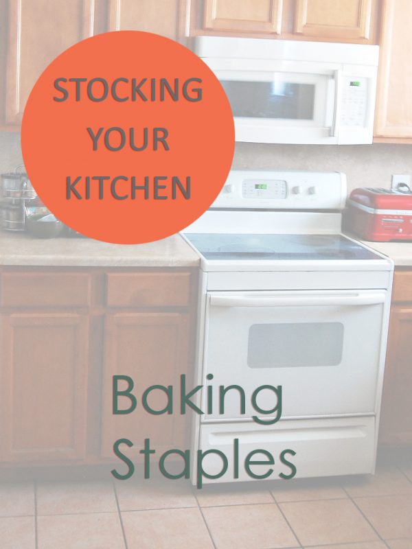 Stocking Your Kitchen: Baking Staples by The Redhead Baker