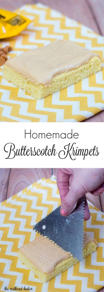 Homemade Butterscotch Krimpets by The Redhead Baker