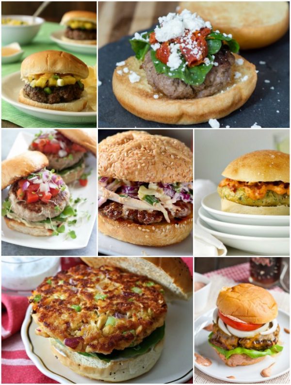 French Bistro Burgers by The Redhead Baker for #BurgerMonth