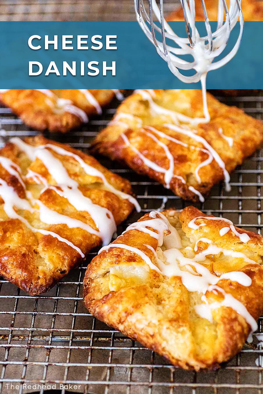 Cheese Danish Pastry Recipe by The Redhead Baker