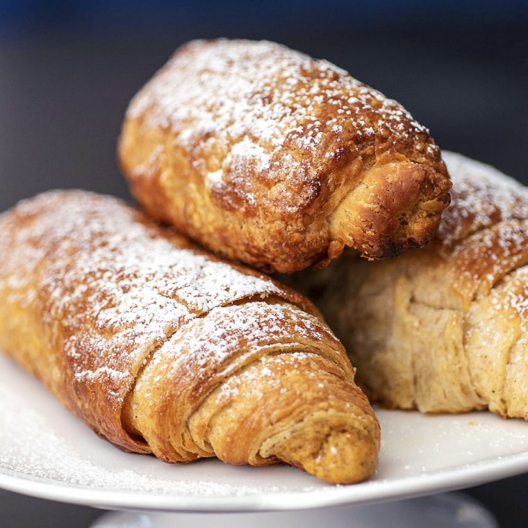 Pumpkin Croissants — The Redhead Baker