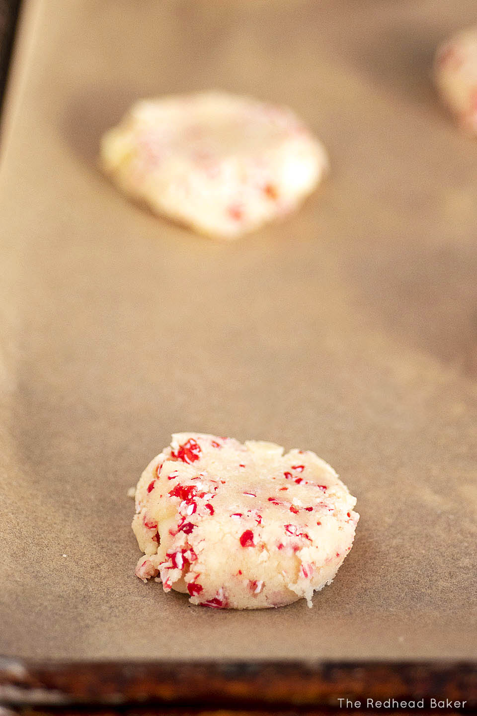 Candy Cane White Chocolate Cookies — The Redhead Baker