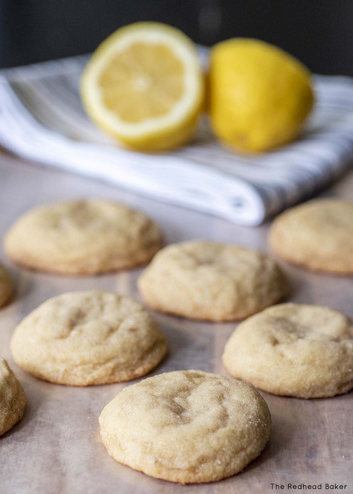 Lemon Doodles Recipe by The Redhead Baker