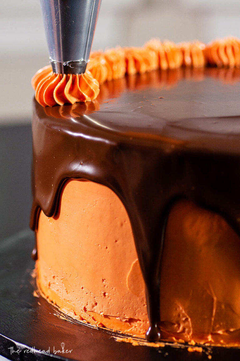 Halloween Layer Cake — The Redhead Baker