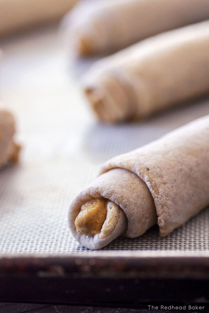 Pumpkin Croissants — The Redhead Baker