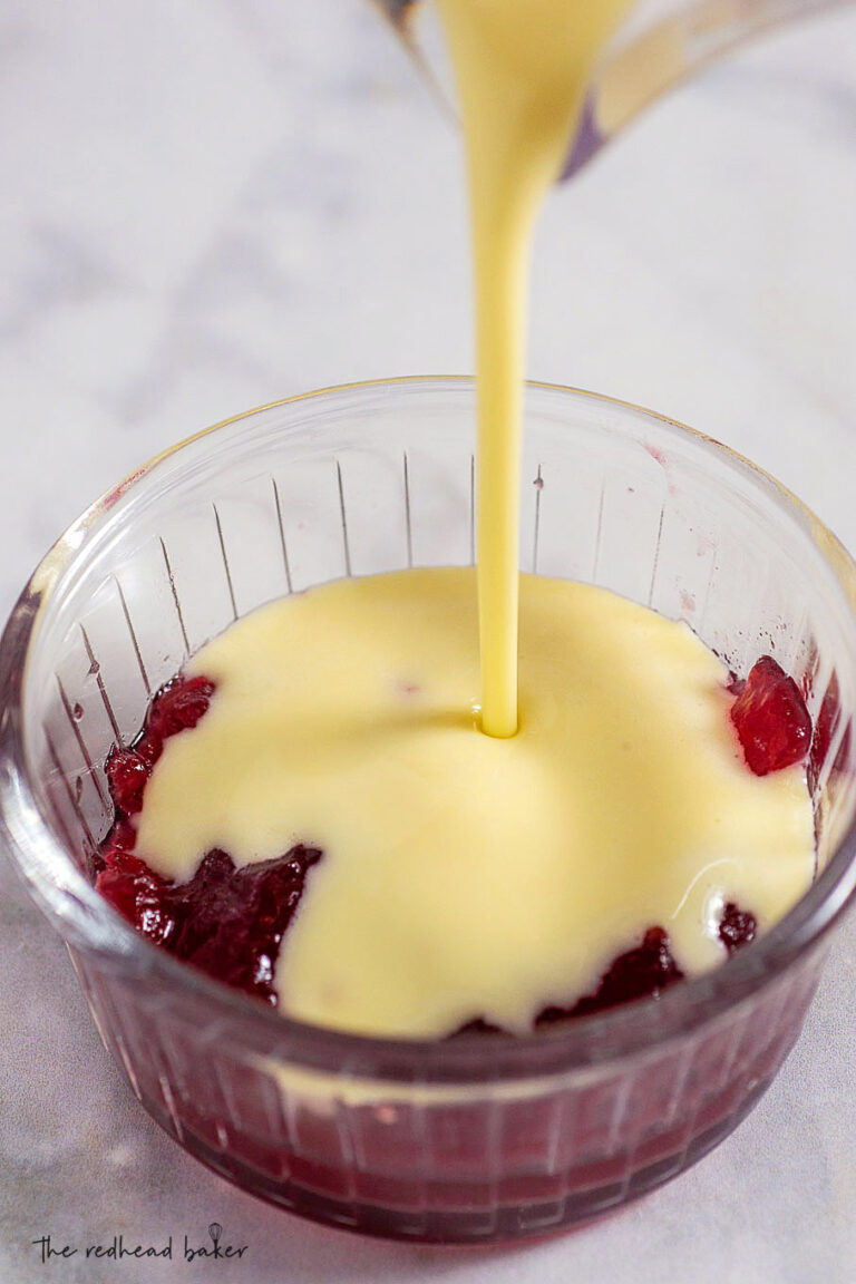 Cranberry Creme Brulee Recipe by The Redhead Baker